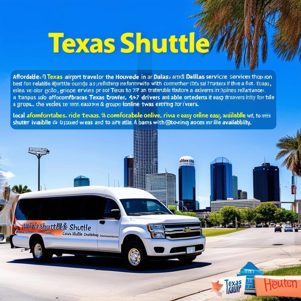Top Reason Texas Shuttle is Best for Dallas and Houston Airport Travel